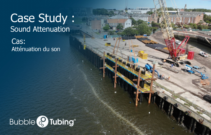 Bubble Curtain for Sound Attenuation in River Tyne, UK - Bubble Tubing